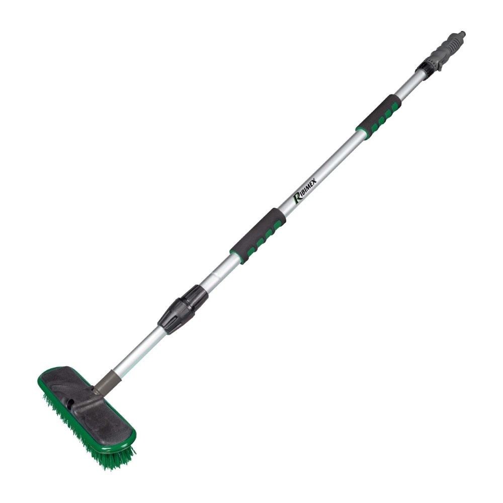 Perie telescopica RIBIMEX, pentru podea, maner de la 115 la 180 cm