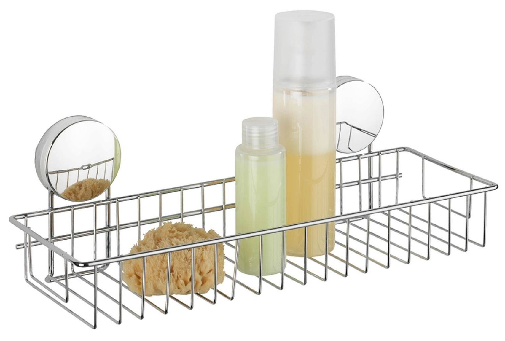 Raft de dus OSIMO Static-Loc, otel cromat, 35 x 14 x 14 cm, Wenko