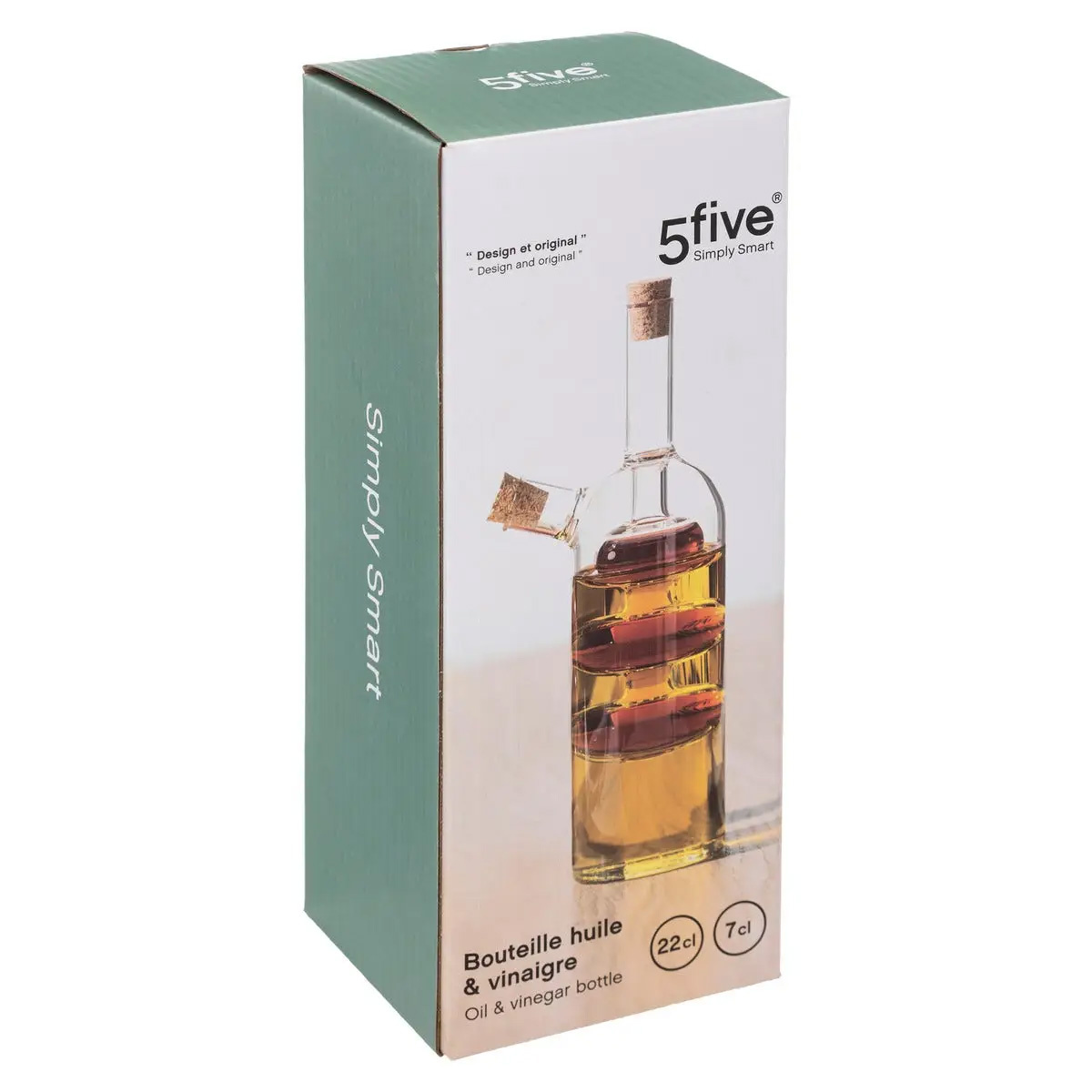 Sticla pentru ulei de masline si otet - 2in1